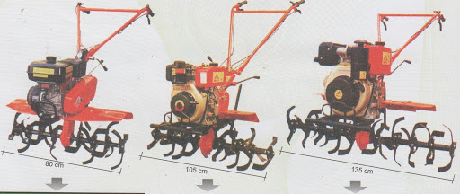 Jual dan Harga Traktor Tangan (Hand Tractor) : SKU-1460 - Mesin Raya
