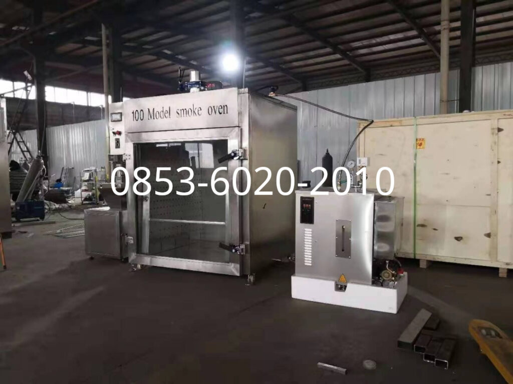 Mesin Pengasapan Ikan Modern Kapasitas Besar - Mesin Raya